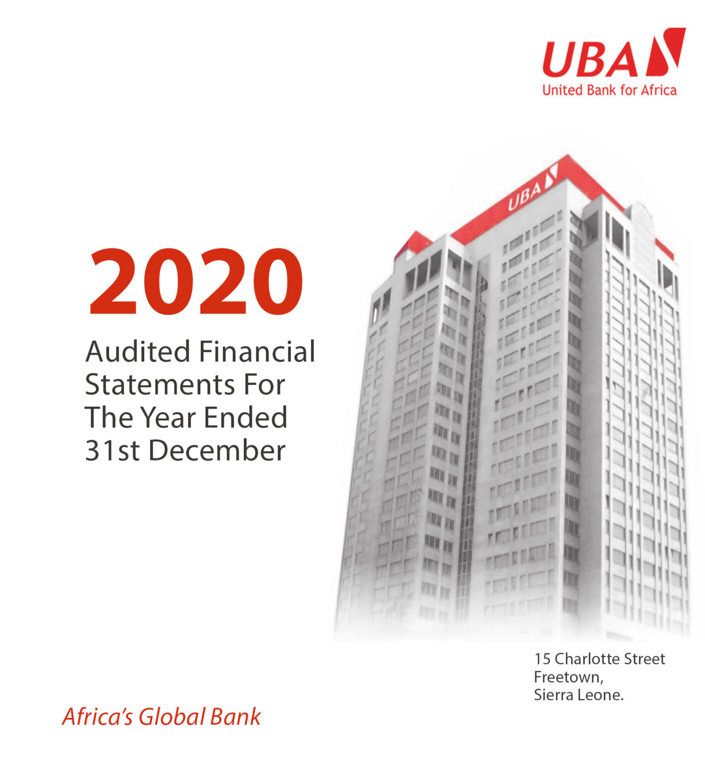 Audited Financial Statements For the Year Ended 31st December 2020 ...