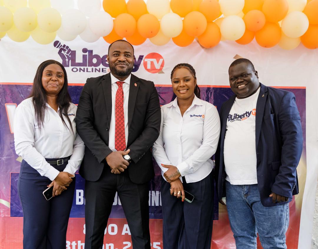 UBA Sierra Leone MCC Head Joins Liberty Online TV for the Unveiling of Their New Broadcasting ...